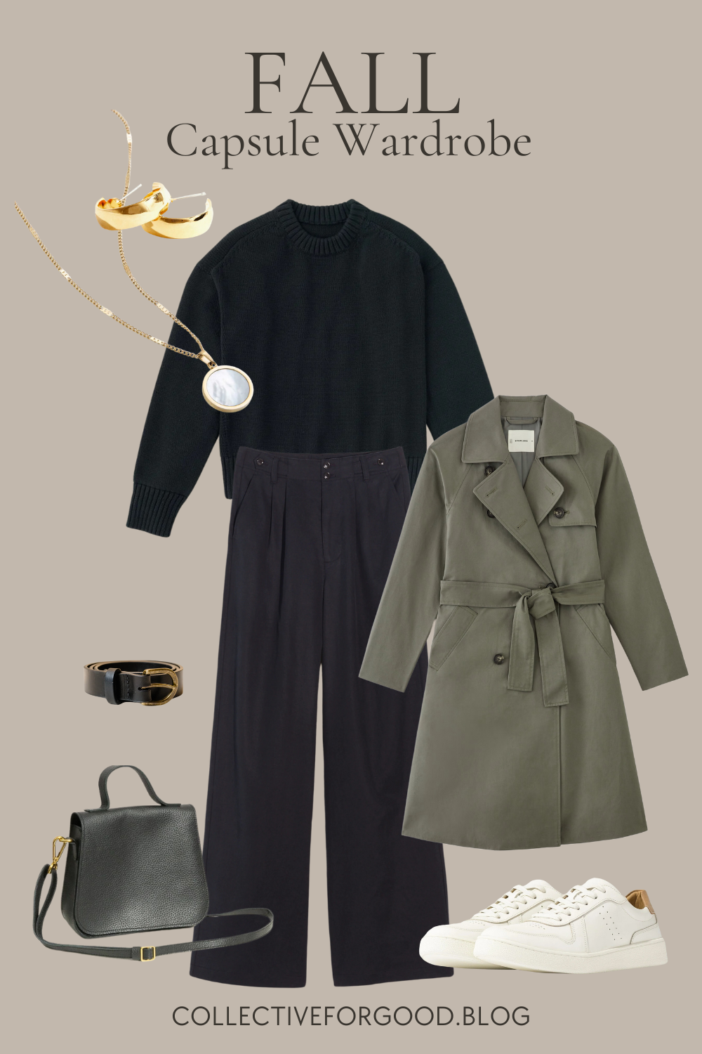 The Ultimate Fall Wardrobe: 7 Pieces, 18 Effortless Outfit Ideas ...