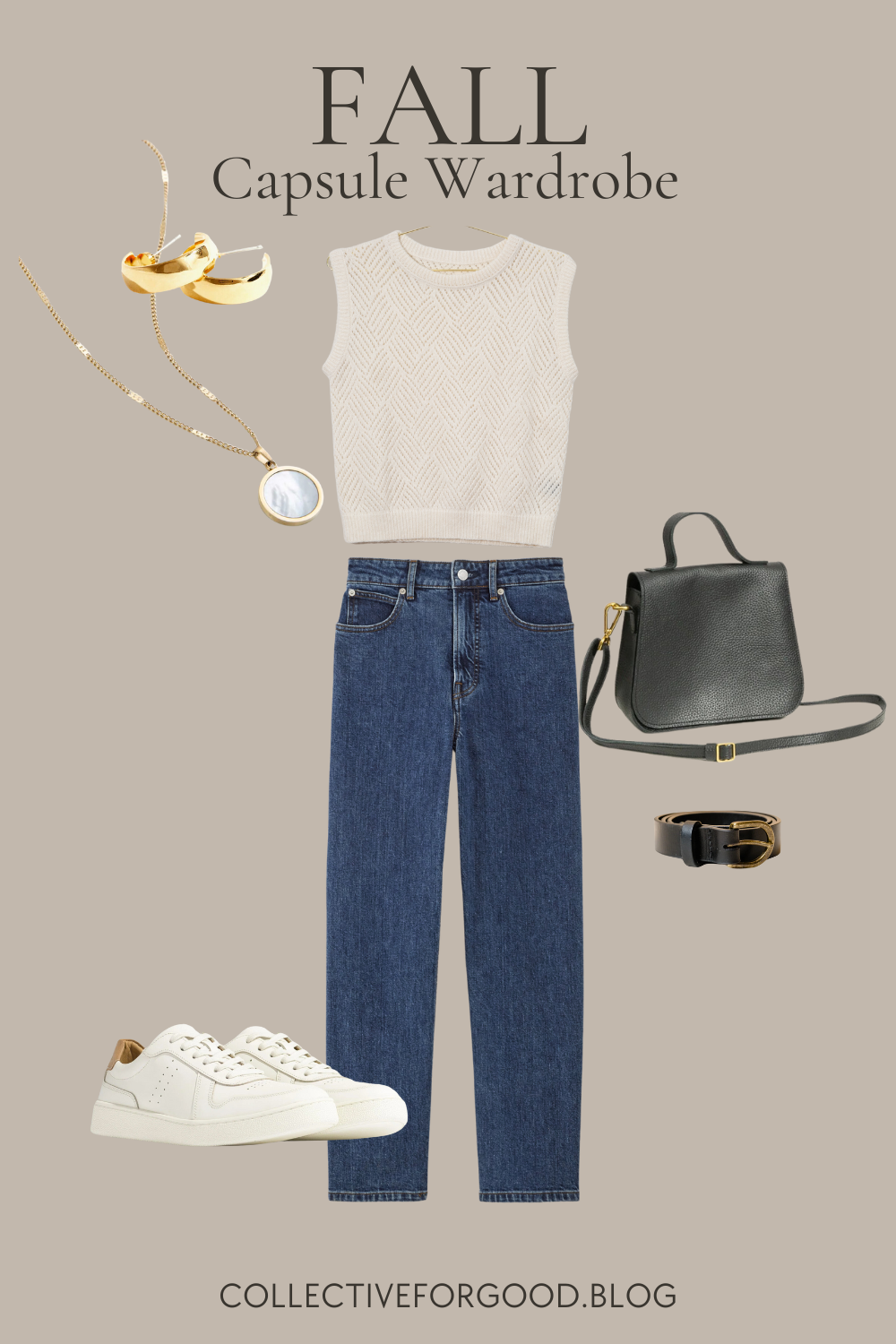 The Ultimate Fall Wardrobe: 7 Pieces, 18 Effortless Outfit Ideas ...