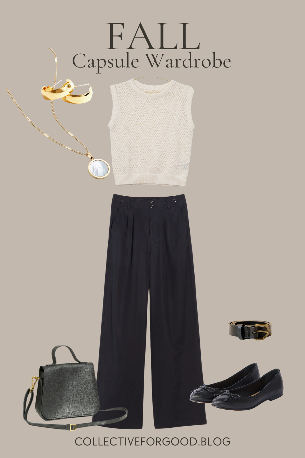 The Ultimate Fall Wardrobe: 7 Pieces, 18 Effortless Outfit Ideas ...